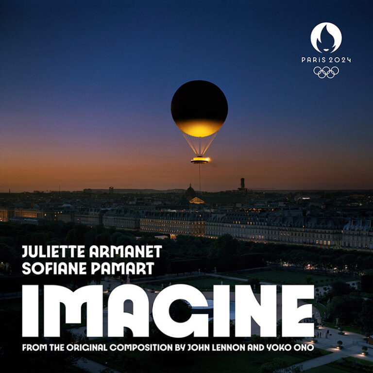 Live performance of 'Imagine' from the Paris 2024 Olympic Opening Ceremony